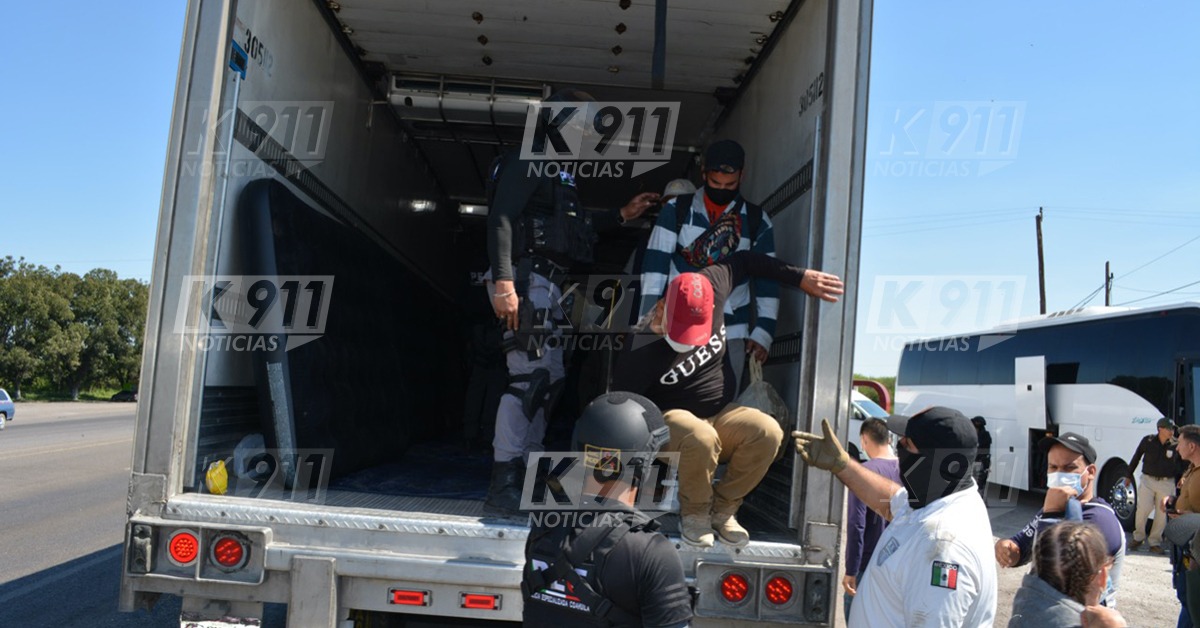 En Allende, Coahuila, Policía Estatal asegura a 65 migrantes ...
