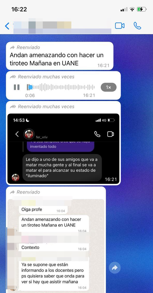 Alarma en UANE Saltillo por amenaza de tiroteo de estudiante - K911 Noticias