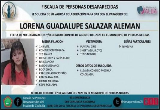 Reportan desaparecida a jovencita, pudo haber huido a Allende con un ...