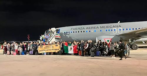 Llegan a México connacionales repatriados de Israel - K911 Noticias